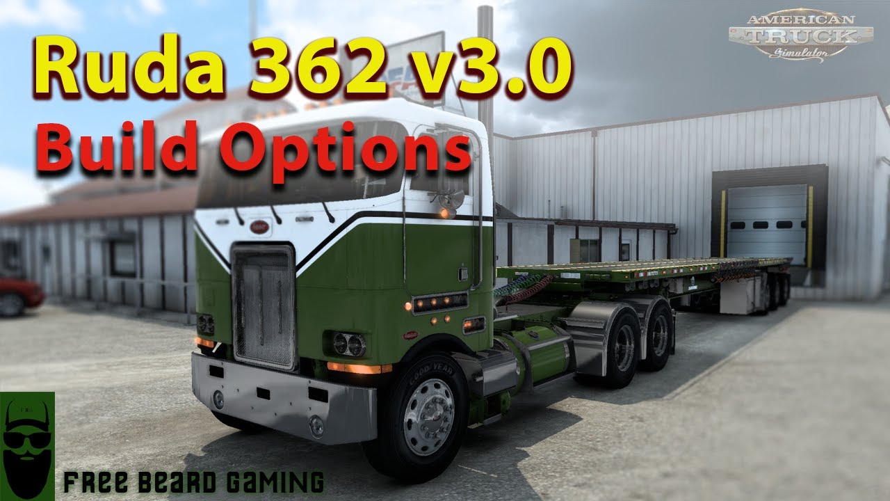 Jon Ruda Peterbilt 362 Cabover v3.0 Update | All Build Options ...