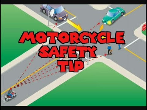 Motorcycle Road Safety. A tip for riders. - YouTube