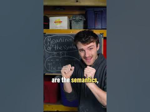 Syntax vs. Semantics - YouTube