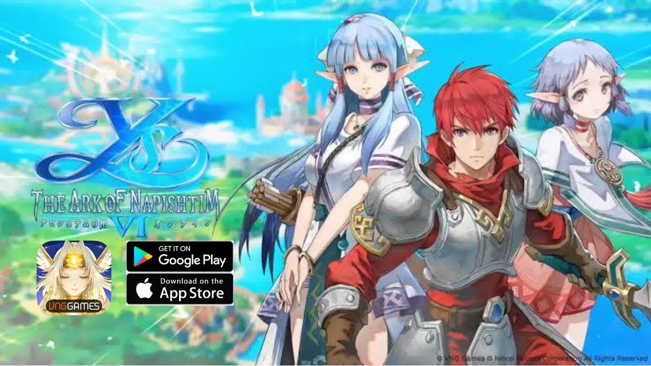 YS 6 Mobile The Ark of Naphitism Gameplay #game #ys #rpg - YouTube