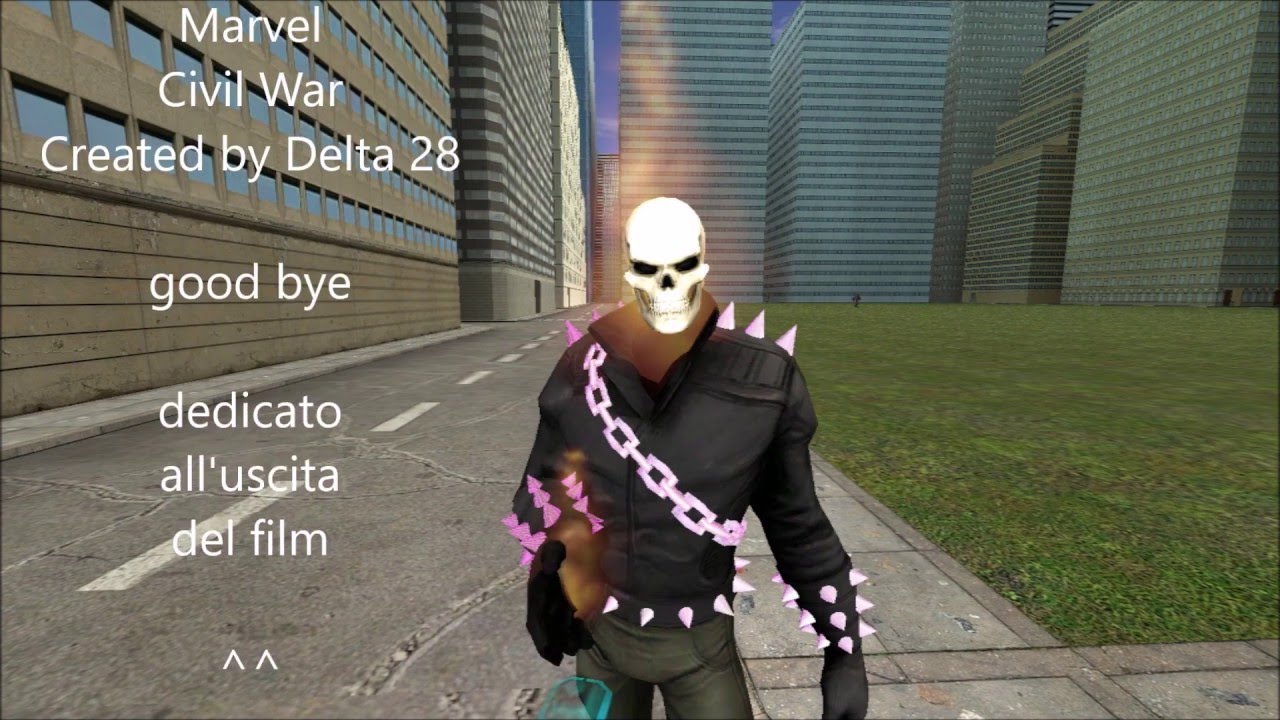 Gmod - Marvel Civil War - YouTube