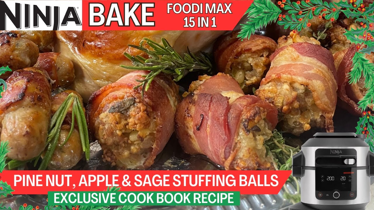 PINE NUT, APPLE & SAGE STUFFING BALLS *EXCLUSIVE CHRISTMAS COOK BOOK ...