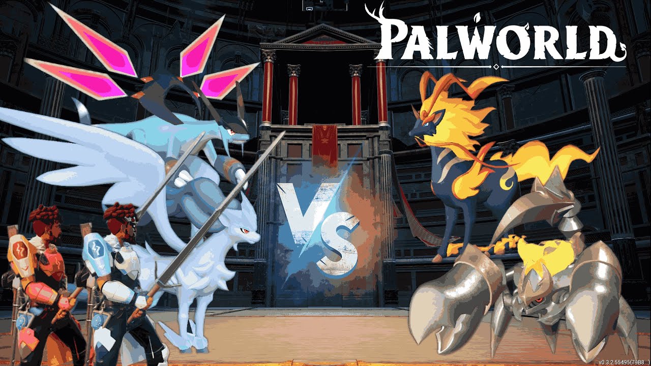 Capturing Pyrin Boss & Battling Menasting Terra Boss! | Palworld ...