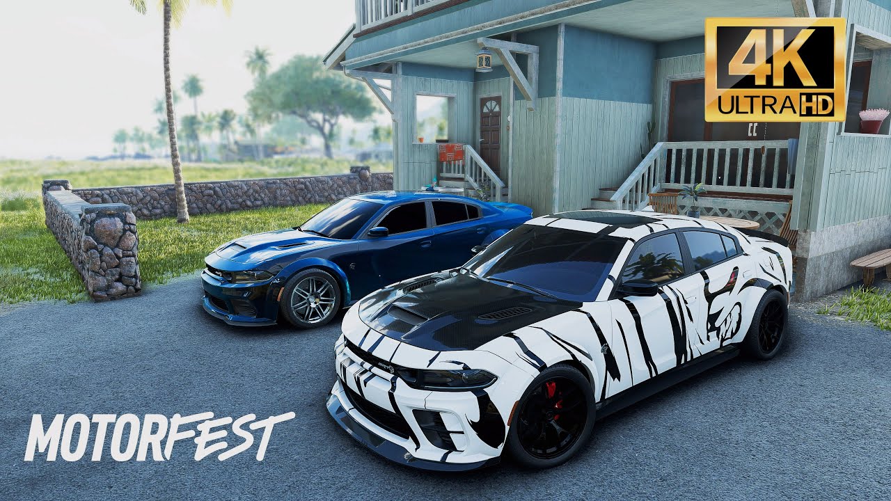 The Crew Motorfest | Dodge Hellcat Redeye Widebody’s | Cruise / Pulls & LOUD Supercharger Whine ...