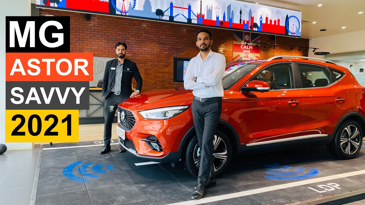 2021 MG Astor Savvy Variant Detailed Walkaround | Astor Top Model ...