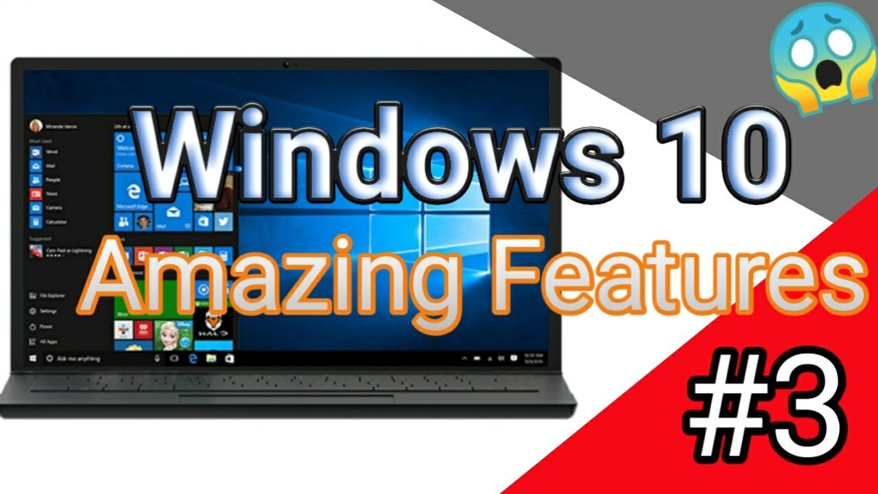 Windows 10 Amazing features| #3 - YouTube