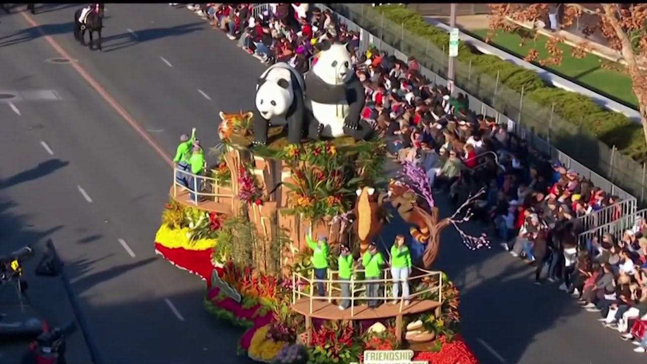 San Diego Zoo's Panda-fied float takes top honors at Rose Parade | NBC ...