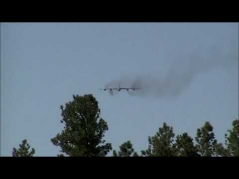 B-52 Fly-Over At The Air Force Academy (Camera 2 SD) - YouTube