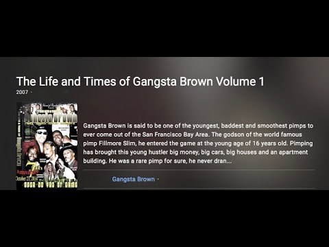Gangsta Brown's #1 trailer endorsed by The Game - YouTube