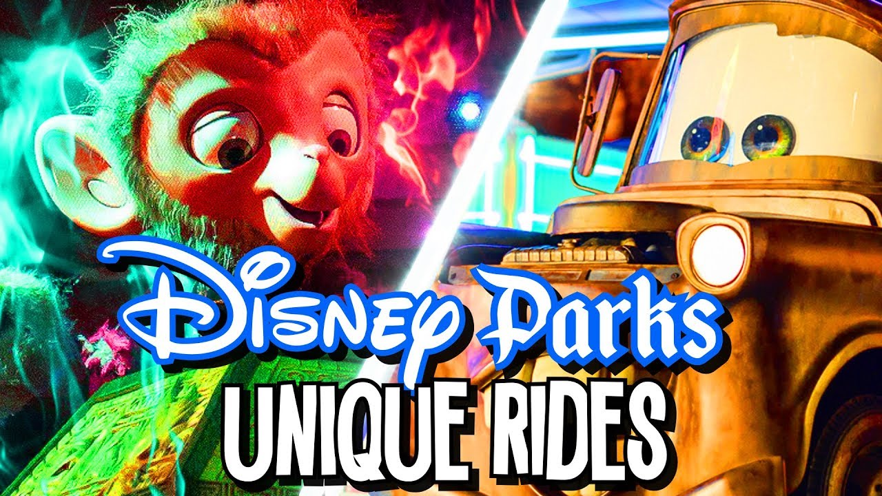 Unique Rides from Disney Parks Around the World - YouTube