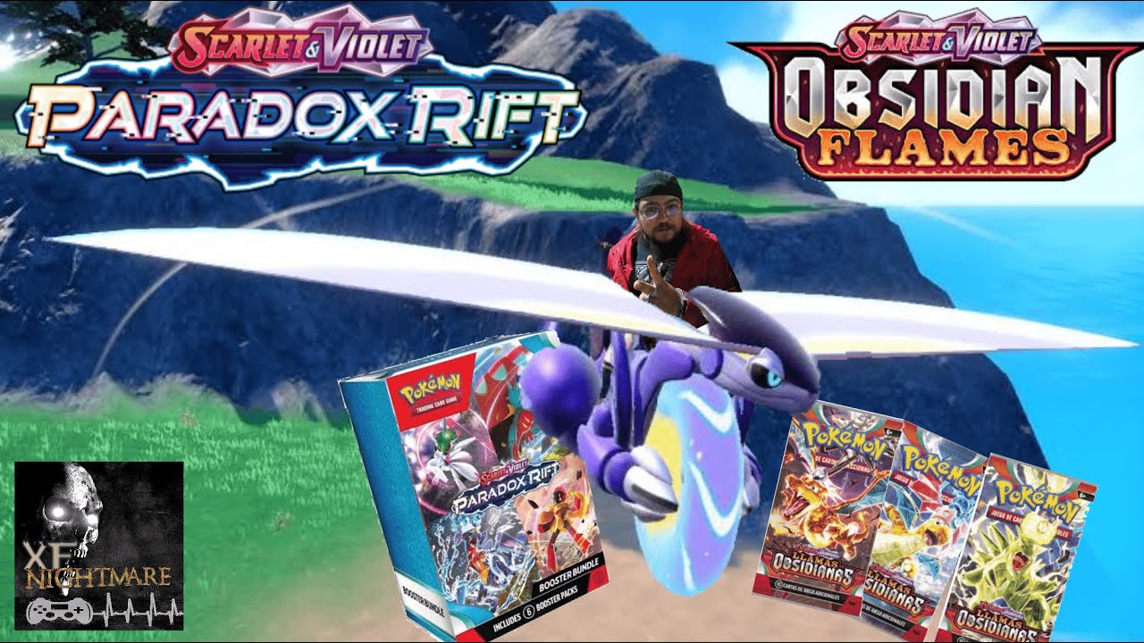 Pokémon Tcg, Abrimos Paradox Rift y Obsidian Flames¡¡¡ - YouTube