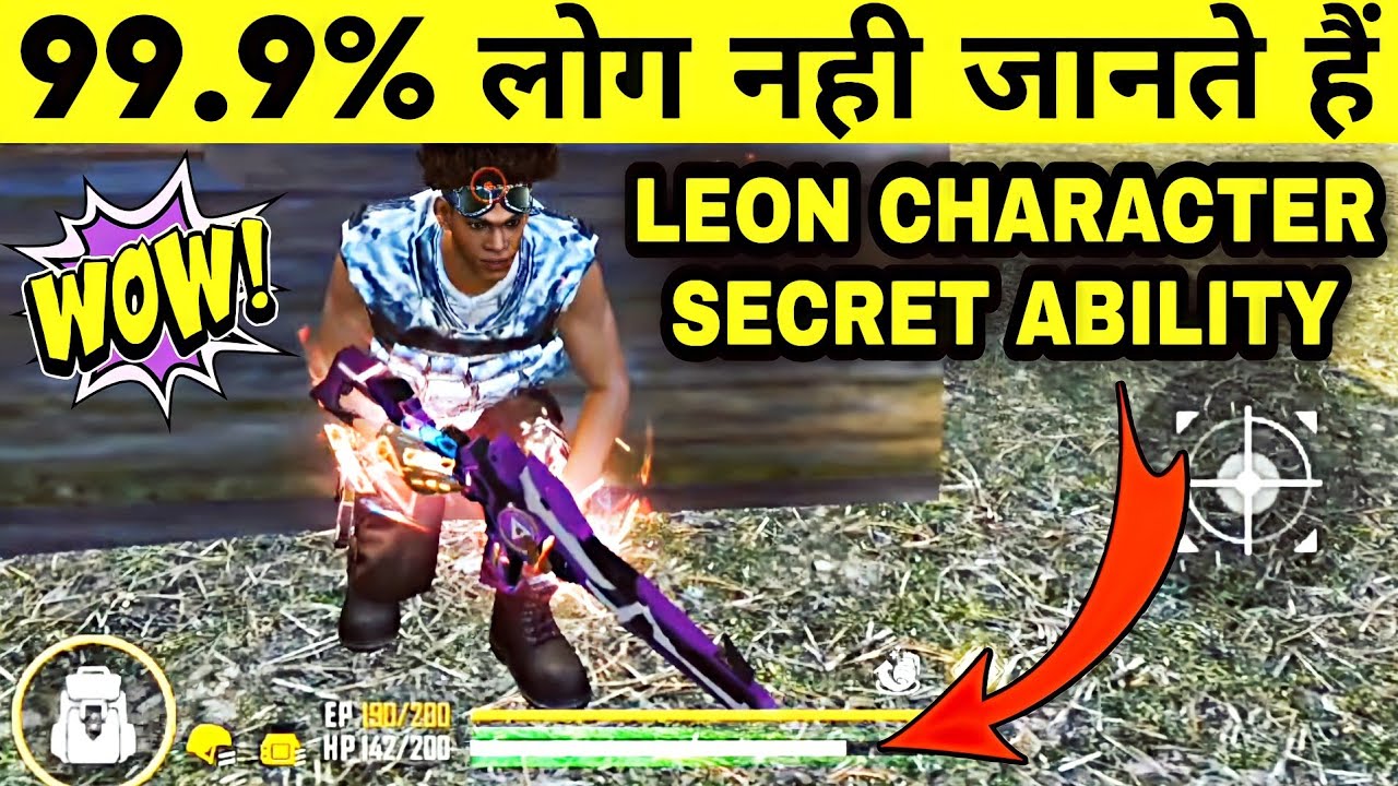NEW CHARACTER LEON SECRET ABILITY IN FREE FIRE - BYE BYE ALOK & CHRONO ...