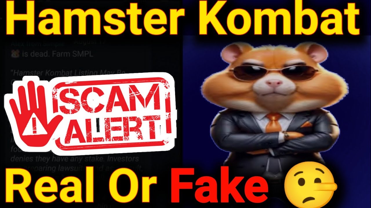 Hamster Kombat Real Or Fake - Scam Alert Scandal - YouTube