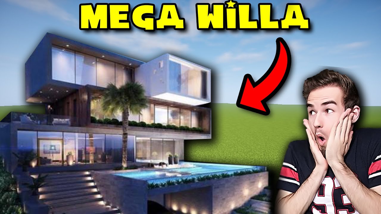 MEGA Willa Modern w MINECRAFT #132 - YouTube