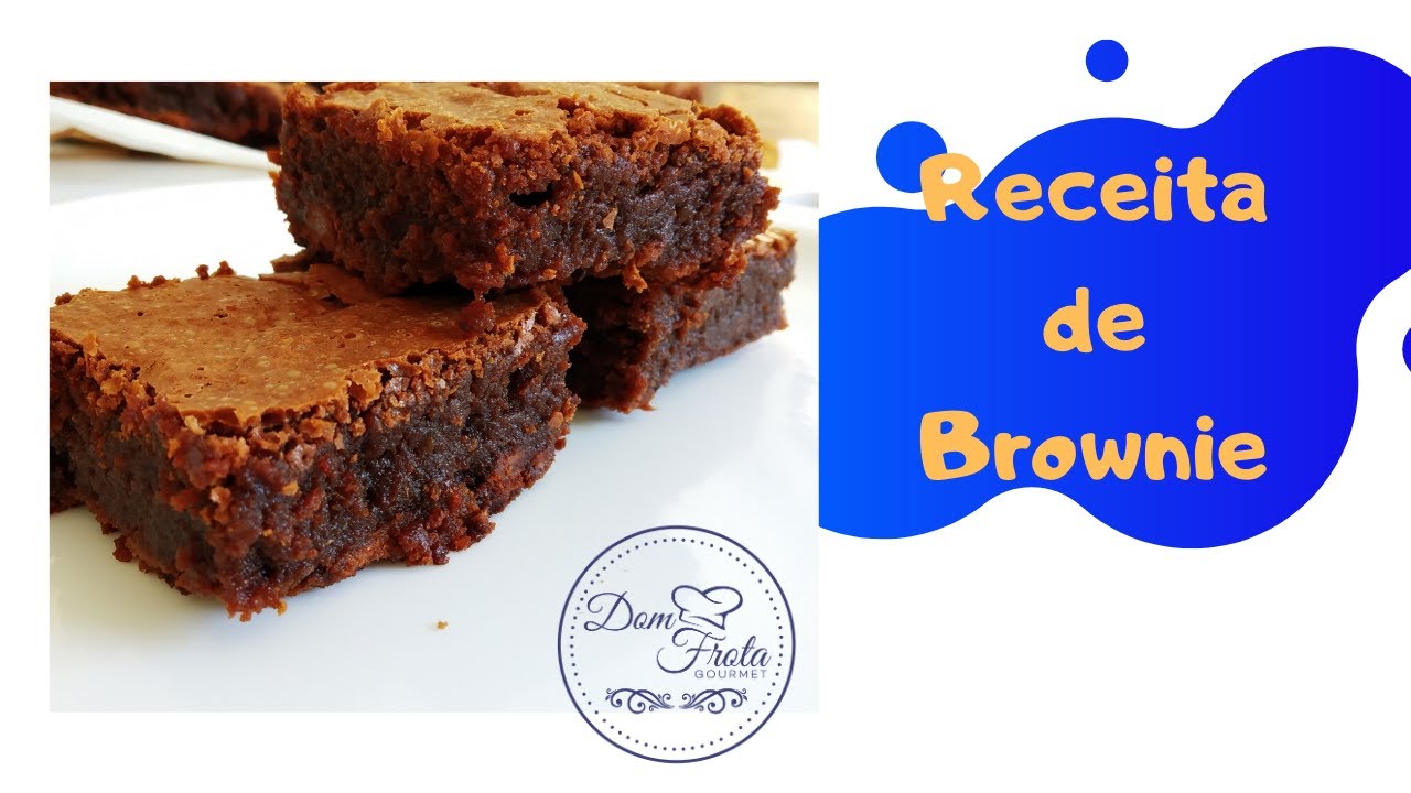 Como fazer Brownie em casa! l Receita fácil de brownie l Brownie ...