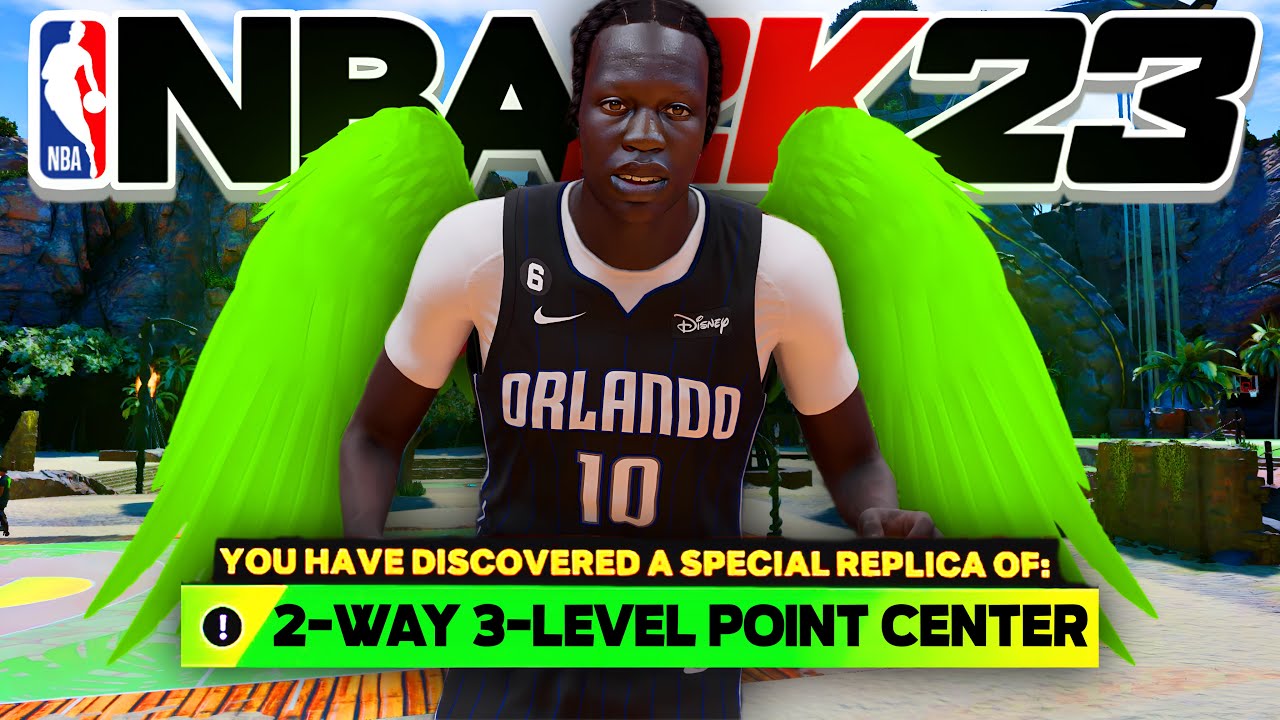 This 7'1 "2-WAY 3-LEVEL POINT CENTER" BOL BOL BUILD will BREAK NBA 2K23 ...