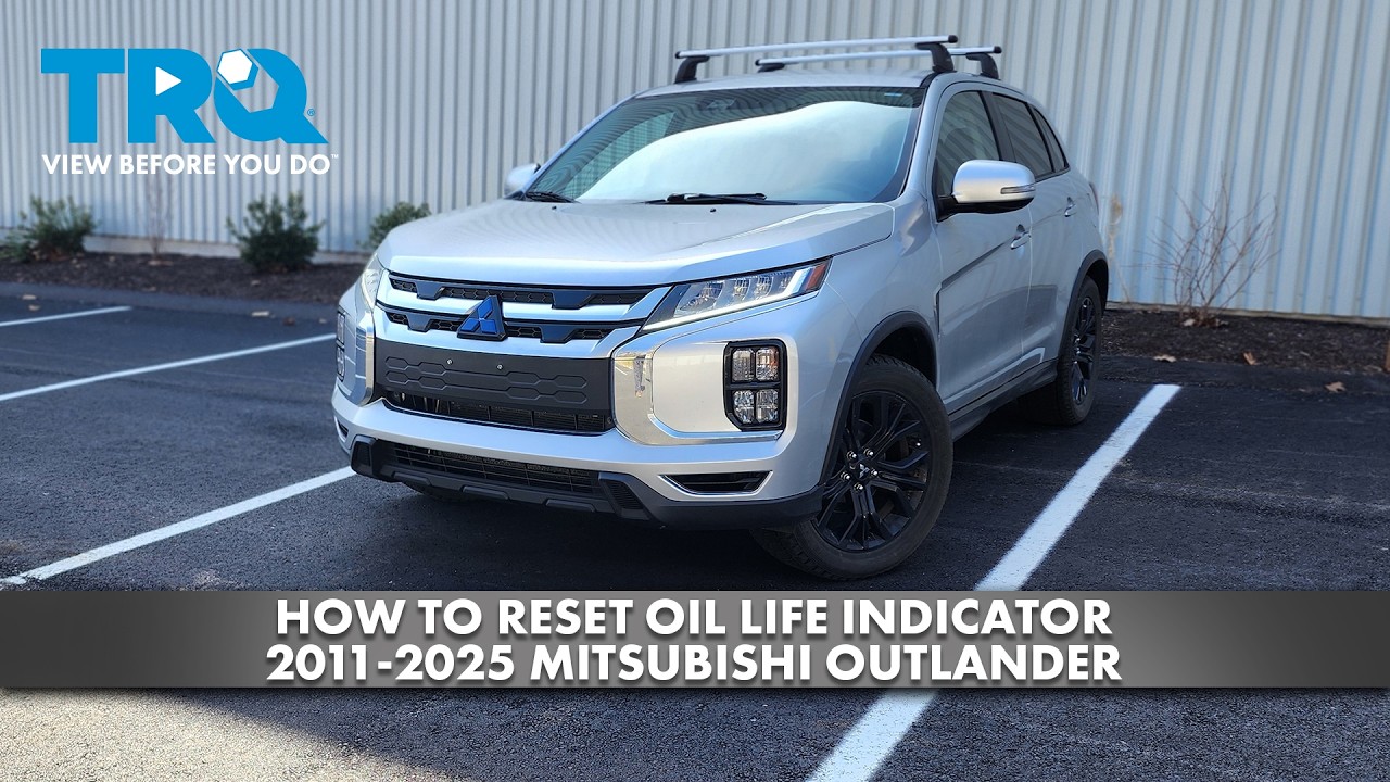 How to Reset Oil Life Indicator 2011-2025 Mitsubishi Outlander | 1A Auto