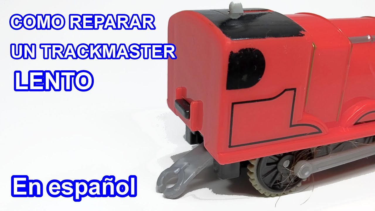 Como arreglar o reparar un Trackmaster que corre lento - YouTube