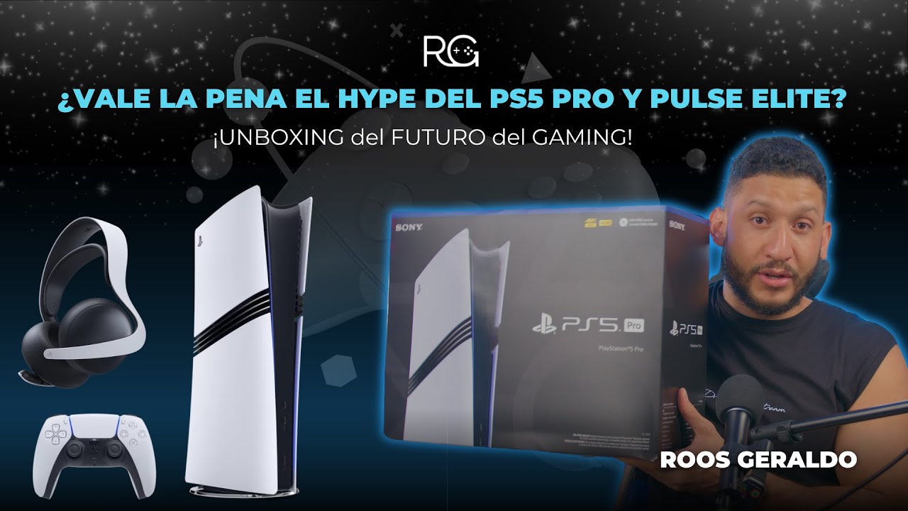 ¿Vale la pena el HYPE del PS5 PRO y PULSE ELITE? ¡UNBOXING del FUTURO ...