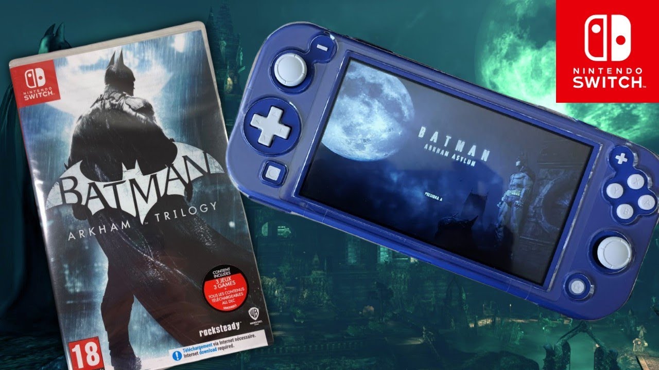 Batman Arkham Asylum - Batman Arkham Trilogy - Nintendo Switch Gameplay ...