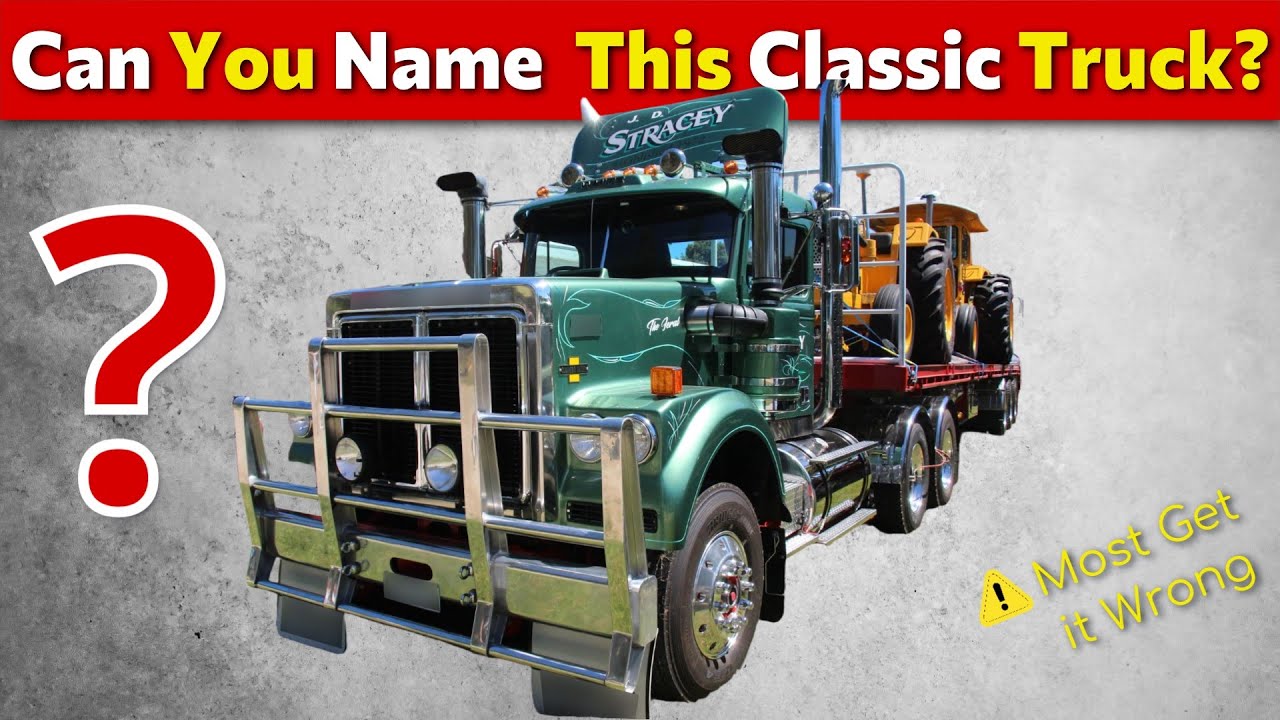 Can You Guess These Classic Trucks? | Vintage Truck Quiz Challenge ...