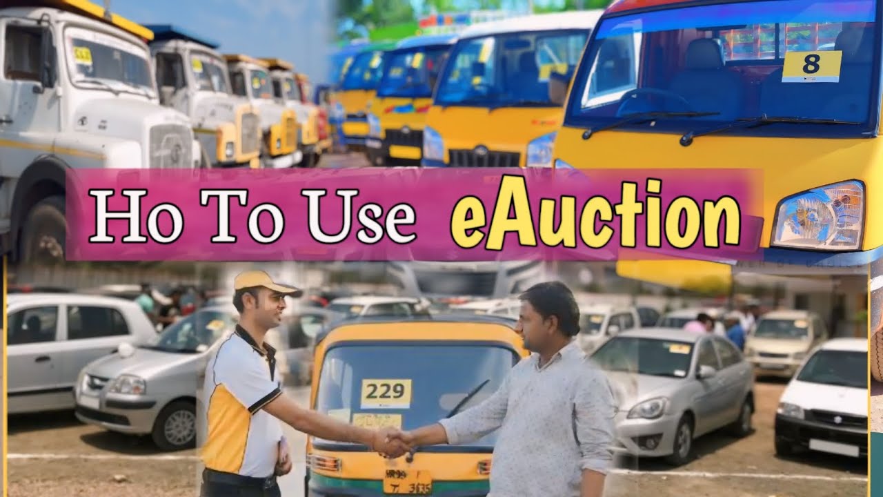 How To Use eAuction| eAuction #Auction Bidding Process-AmitjhaTechnical ...