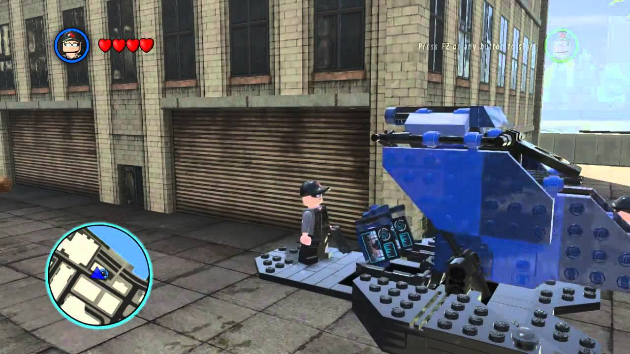 LEGO Marvel Super Heroes The Video Game - Roxxon Guard free roam - YouTube