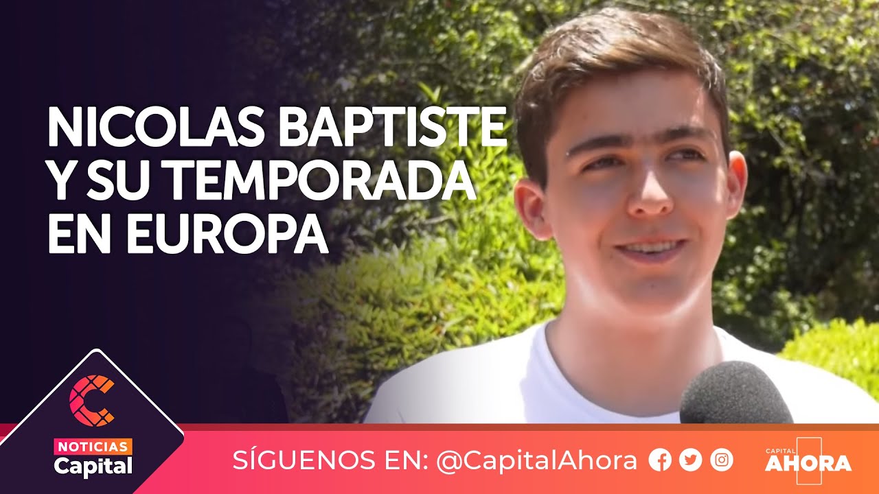 Nicolás Baptiste habló de su temporada en la Fórmula Regional Europea ...