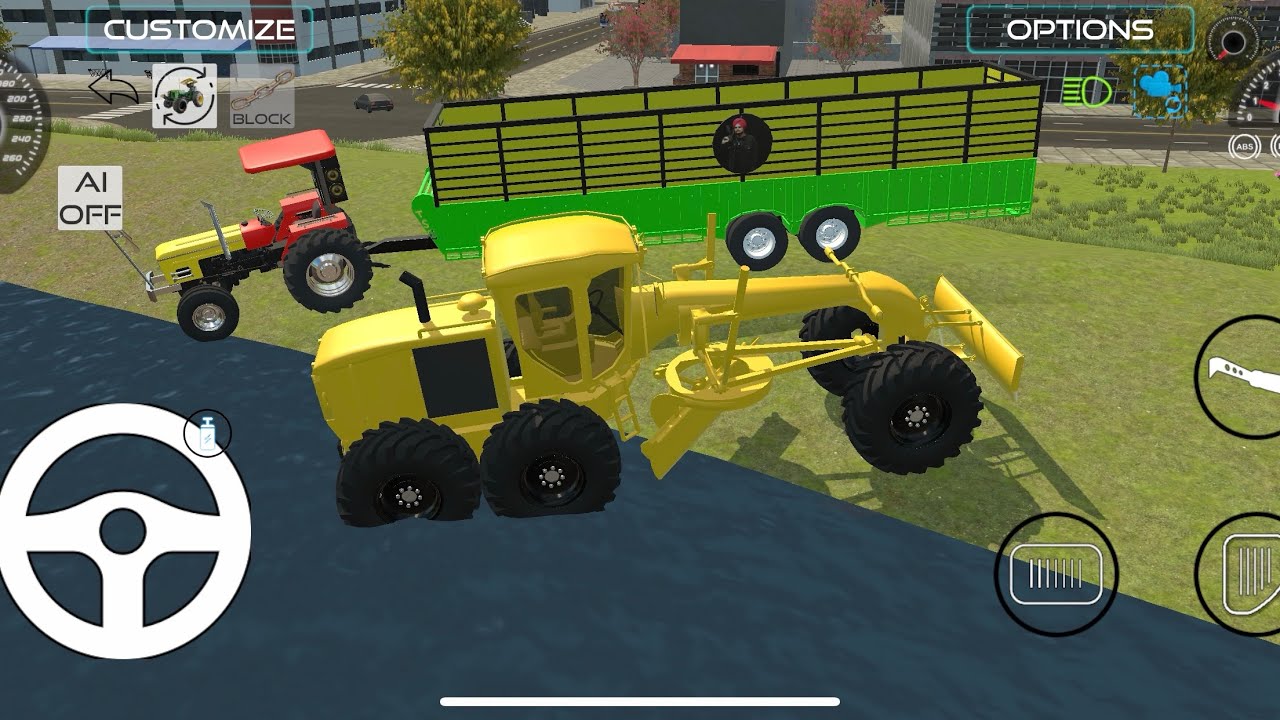 new update ke badSedIndian vehiclessimulator 6d me JCB or trolley ko ...