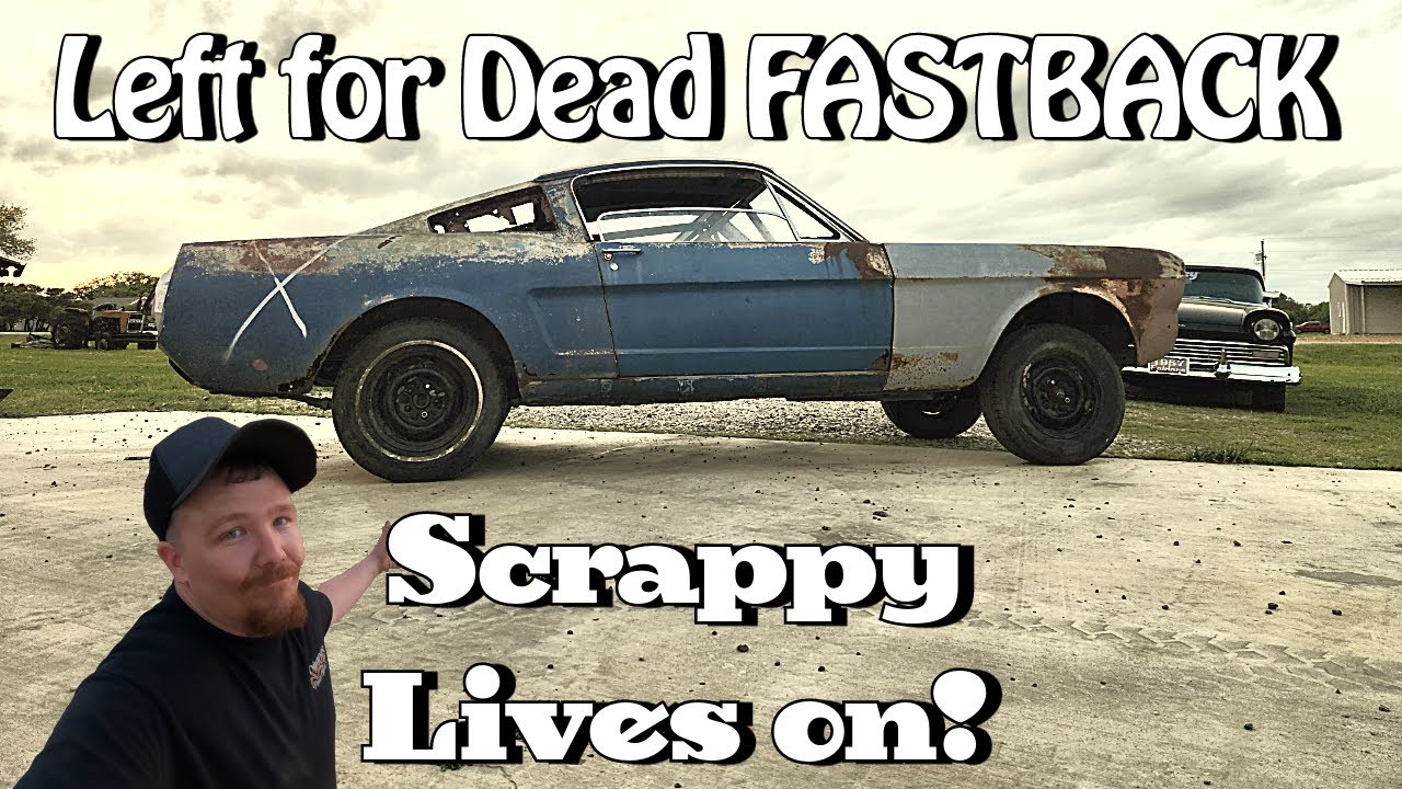 50 Years AFTER being wrecked This Fastback rolls again on its own ...