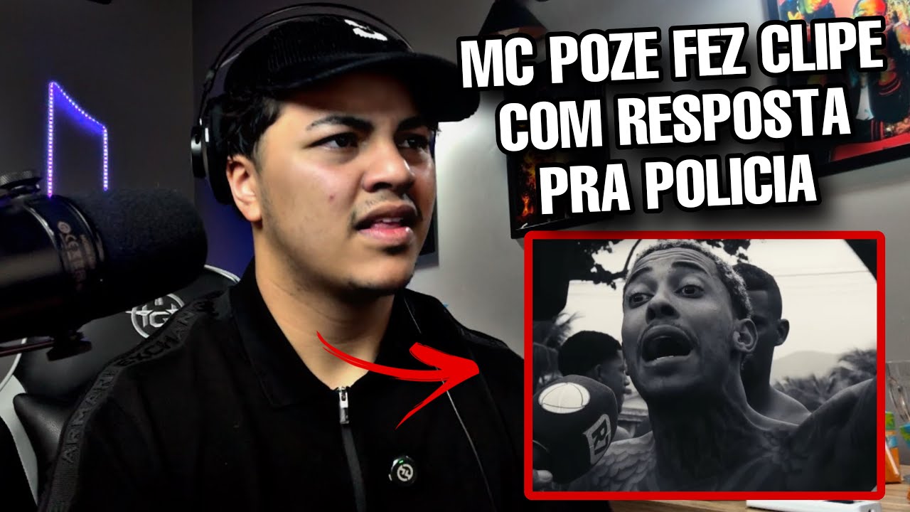(MELHOR CLIPE DO ANO) REAGINDO a MC POZE - DESABAFO 2 *musica feita pro ...