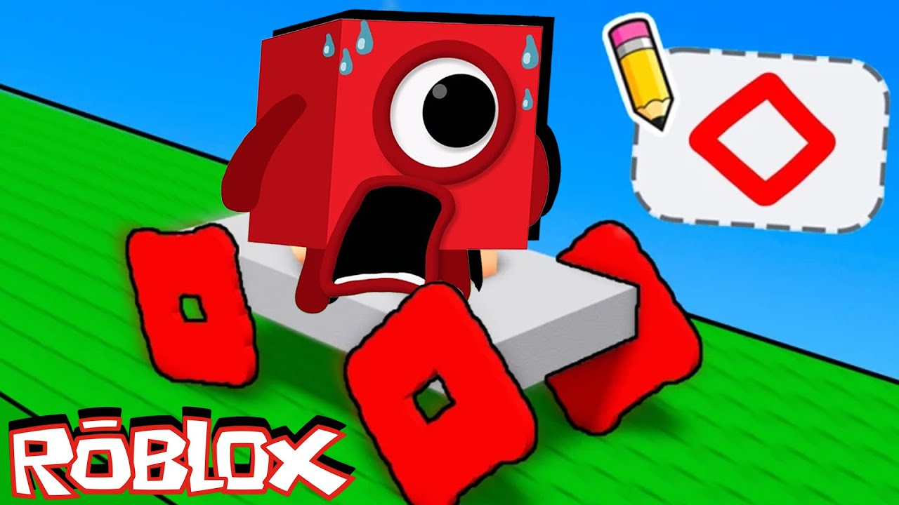 Numberblocks Play Wheel Drawing Obby in Roblox! ️ - YouTube