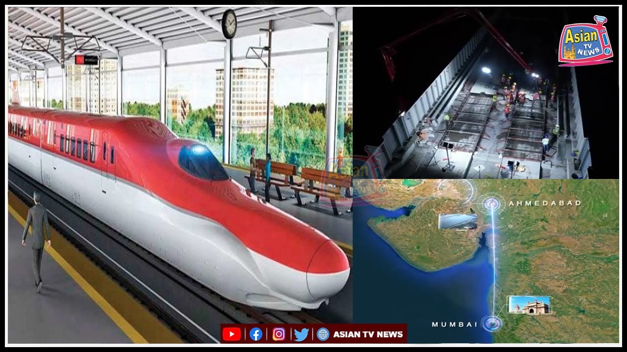 Mumbai Ahmedabad Bullet Train Project Update | High speed rail corridor ...