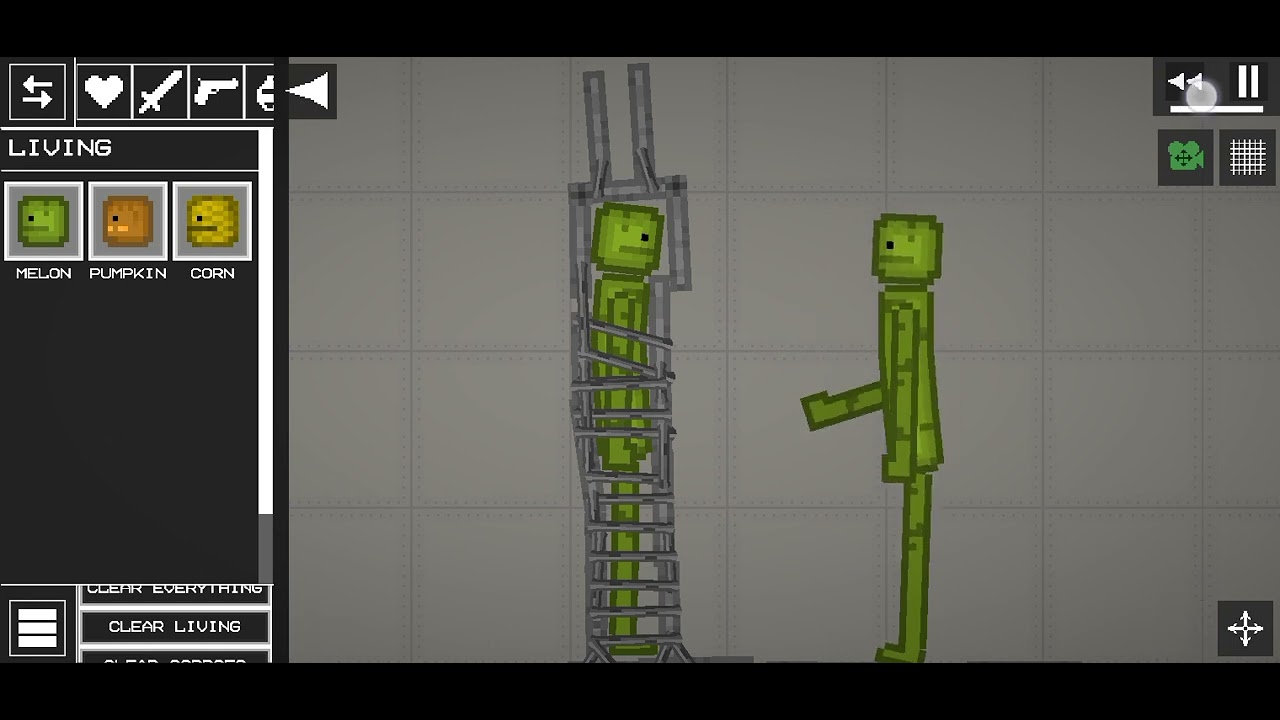 I make my own springlock in melon playground - YouTube