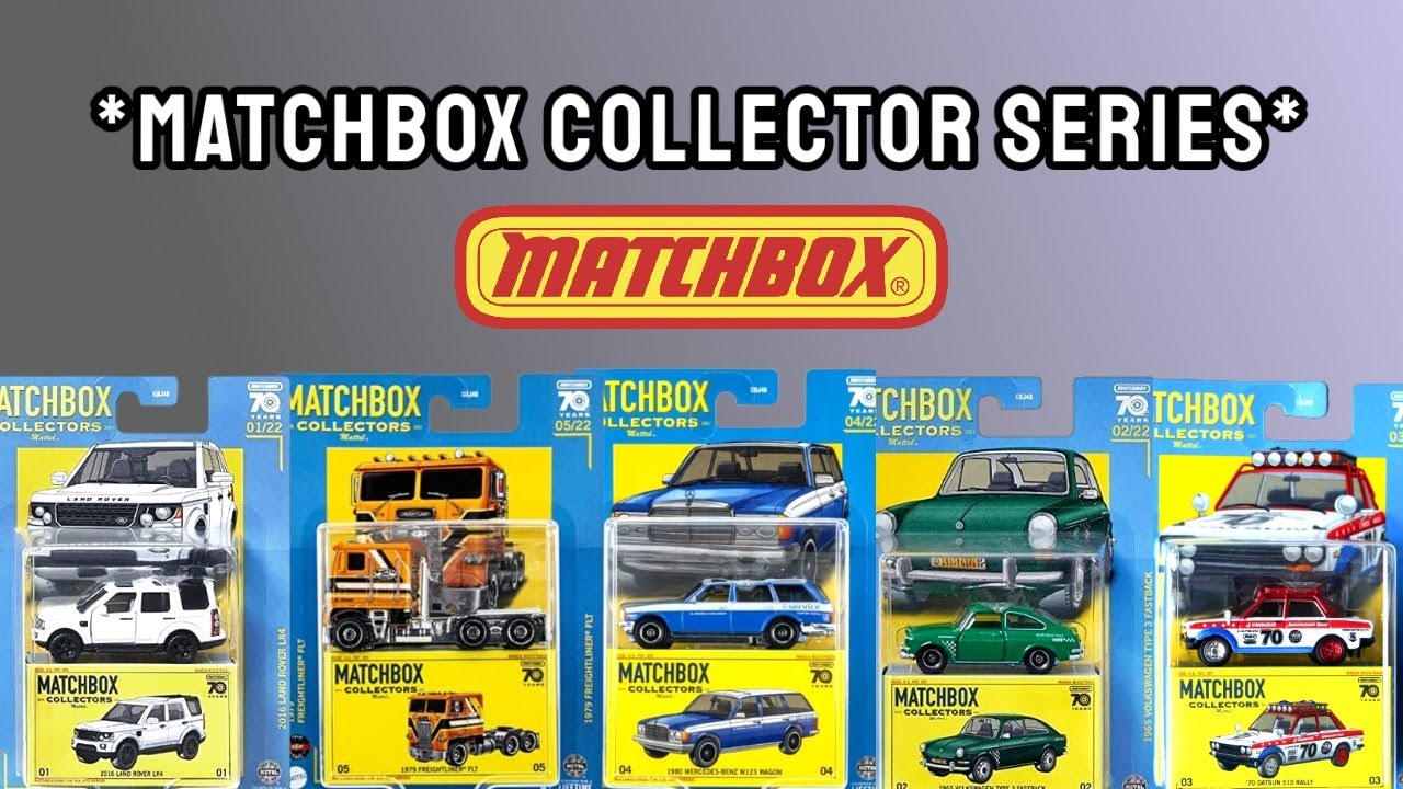 Art in the Hand: Explore the Matchbox Collector's Series Collection ...