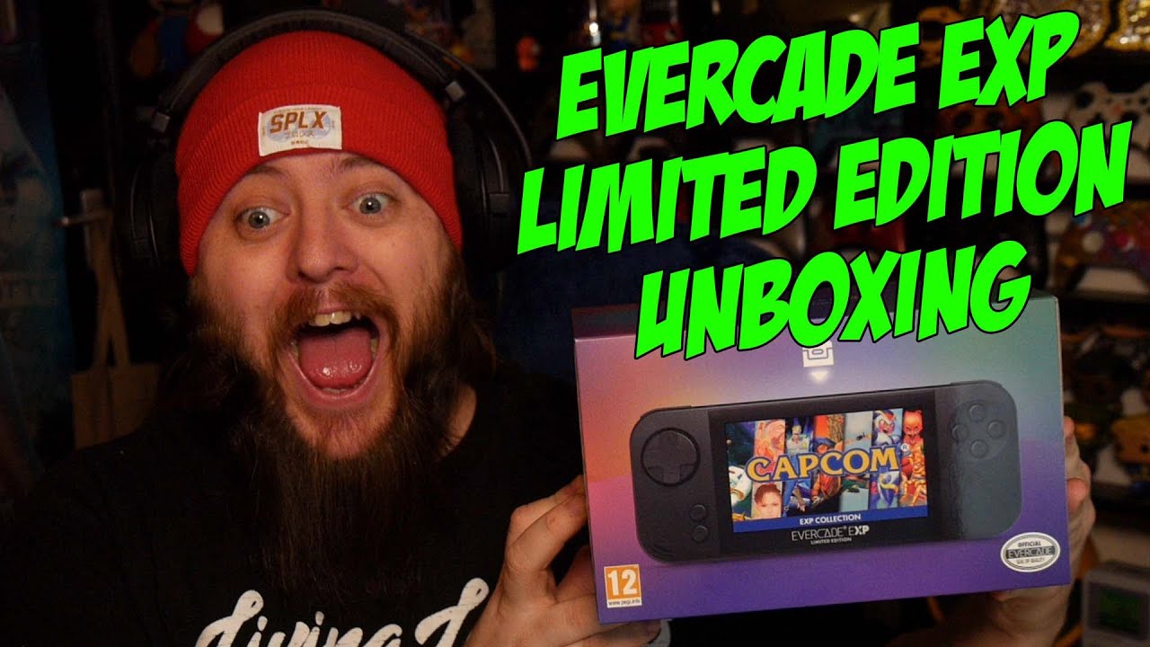 Evercade EXP Limited Edition Unboxing | Cool New Retro Console - YouTube