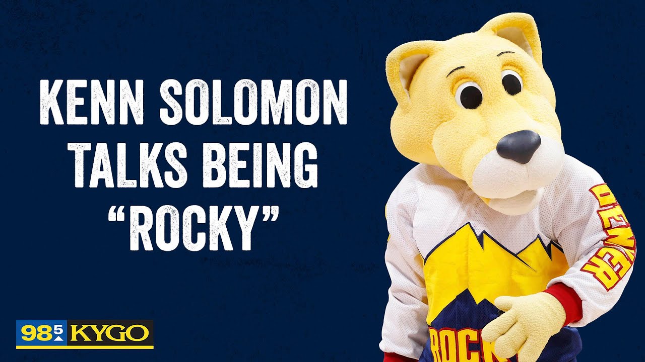 Kenn Solomon talks being Nuggets Mascot "Rocky" for 33 years - YouTube
