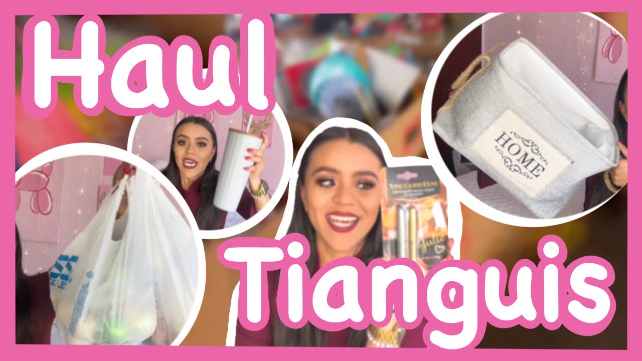 Recorrido & Haul en el tianguis (pulgas en USA) || Brenda PE - YouTube