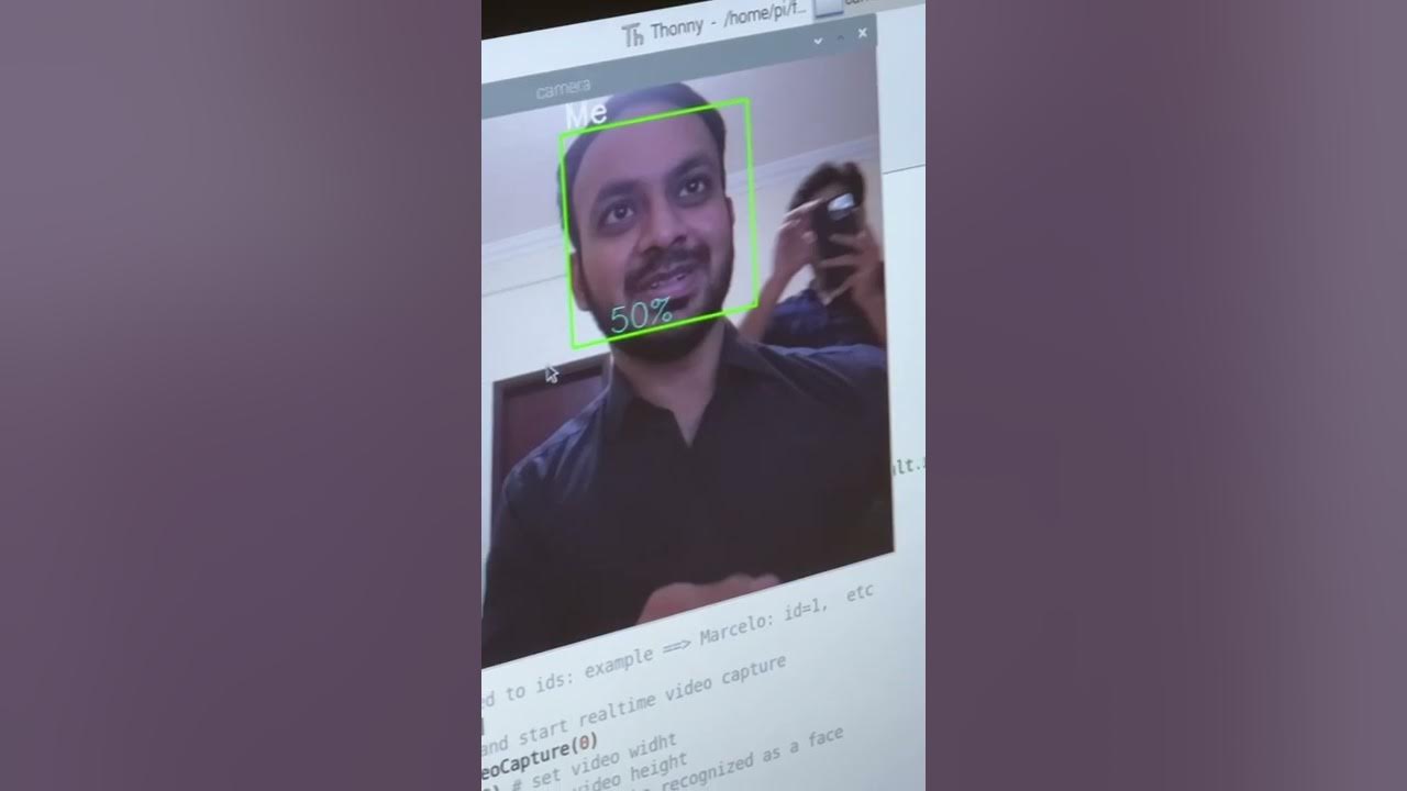 PDE4439 Facial Recognition with Iris detection using Open CV2 - YouTube