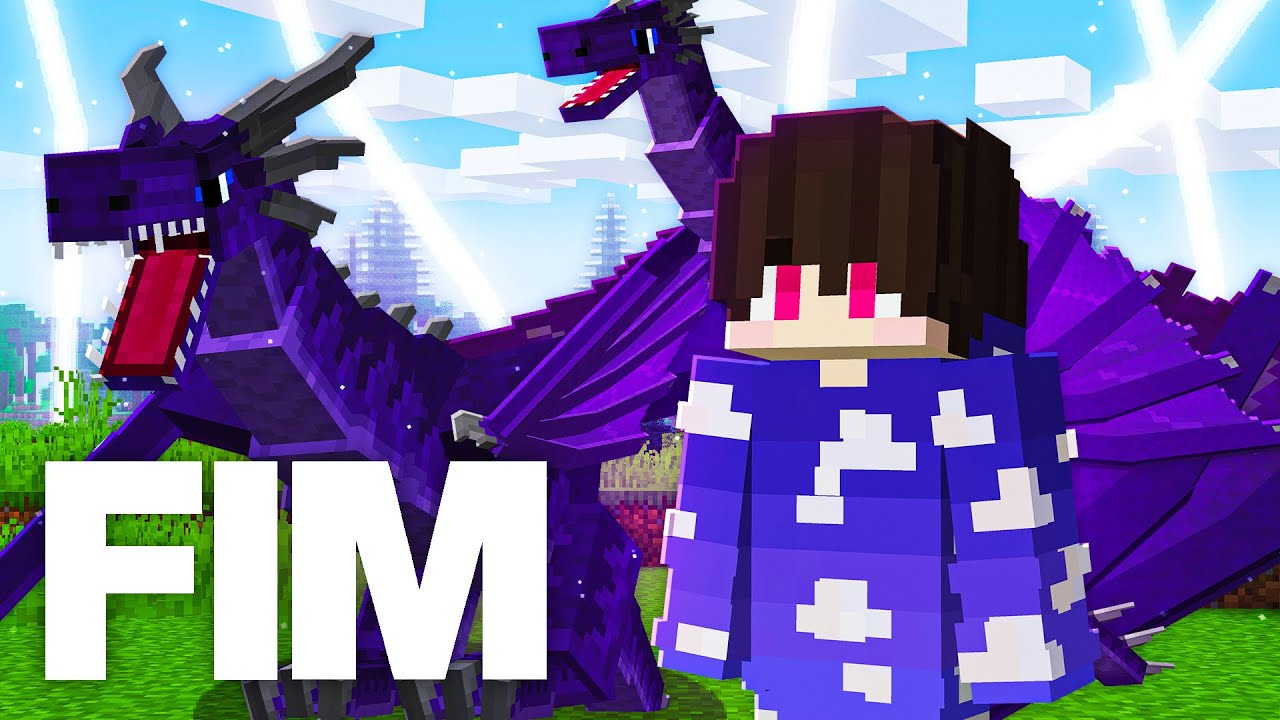 EU DOMEI UM DRAGÃO DE RAIO no MINECRAFT - Episódio Final - YouTube