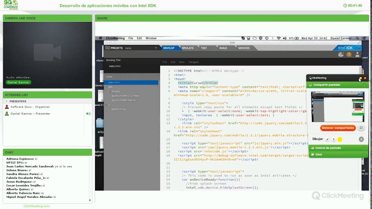 Desarrollo de aplicaciones para moviles con Intel XDK - YouTube