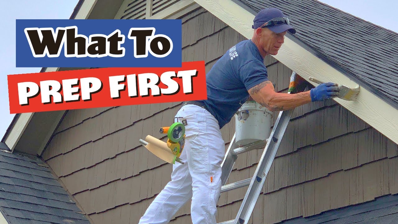 What needs to be prepped before painting? House Prep for painting ...