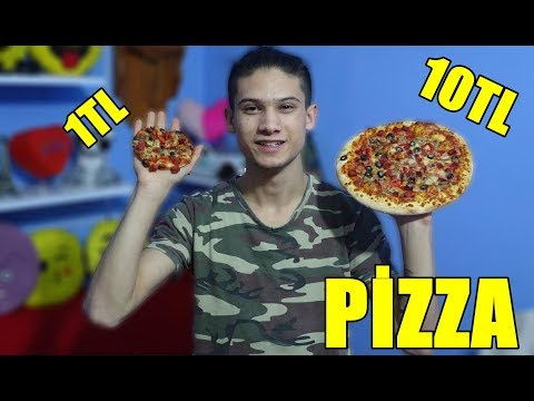 1 LİRALIK PİZZA VS 10 LİRALIK PİZZA