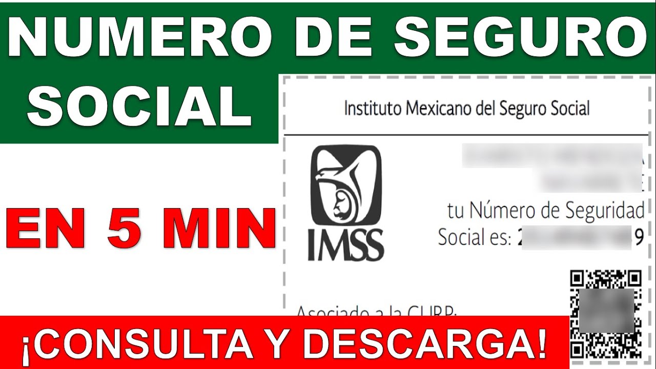 Consulta y Descarga Numero de Seguro Social "NSS" IMSS 2024 I FACIL Y ...