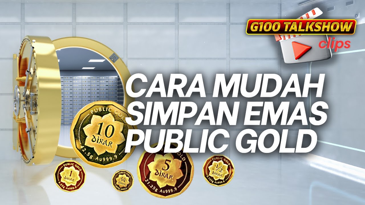 Cara Mudah Simpan Emas Public Gold - YouTube