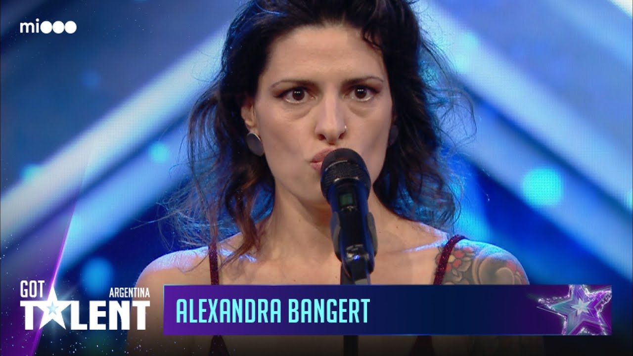 Alexandra Bangert - Cantante | Audiciones | Got Talent Argentina 2023 ...