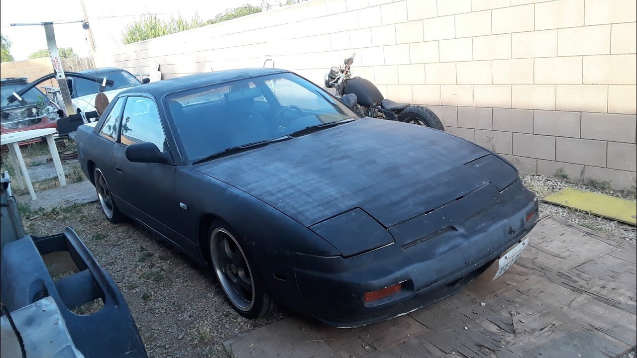 Quick walk around the 240sx - YouTube