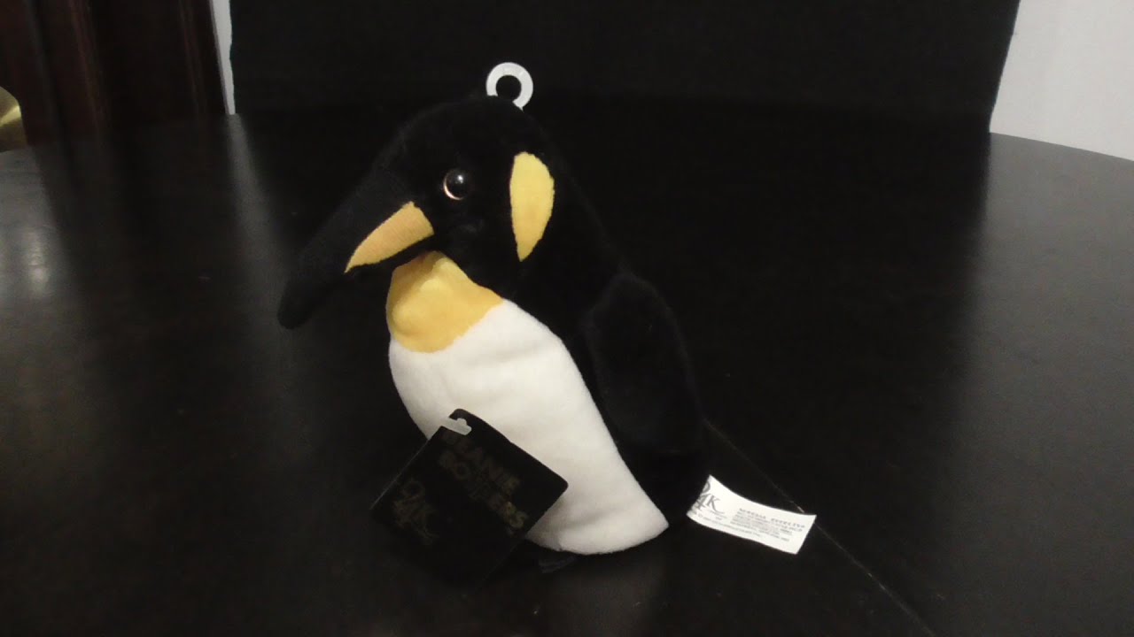 1997 24K BEANIE BOPPERS NAPOLEON-PENGUIN PLUSH REVIEW - YouTube