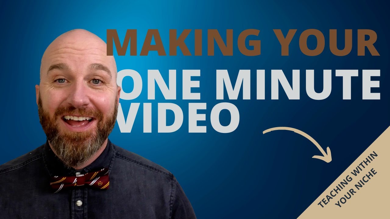 Making a 1 Min video - YouTube