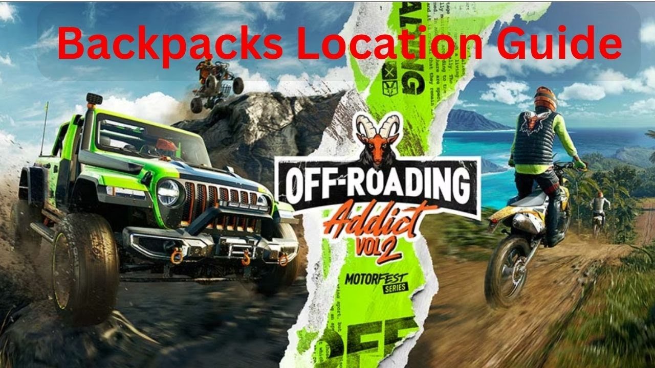 The Crew Motorfest All Back Pack Locations Off Road Addict Volume 2 ...